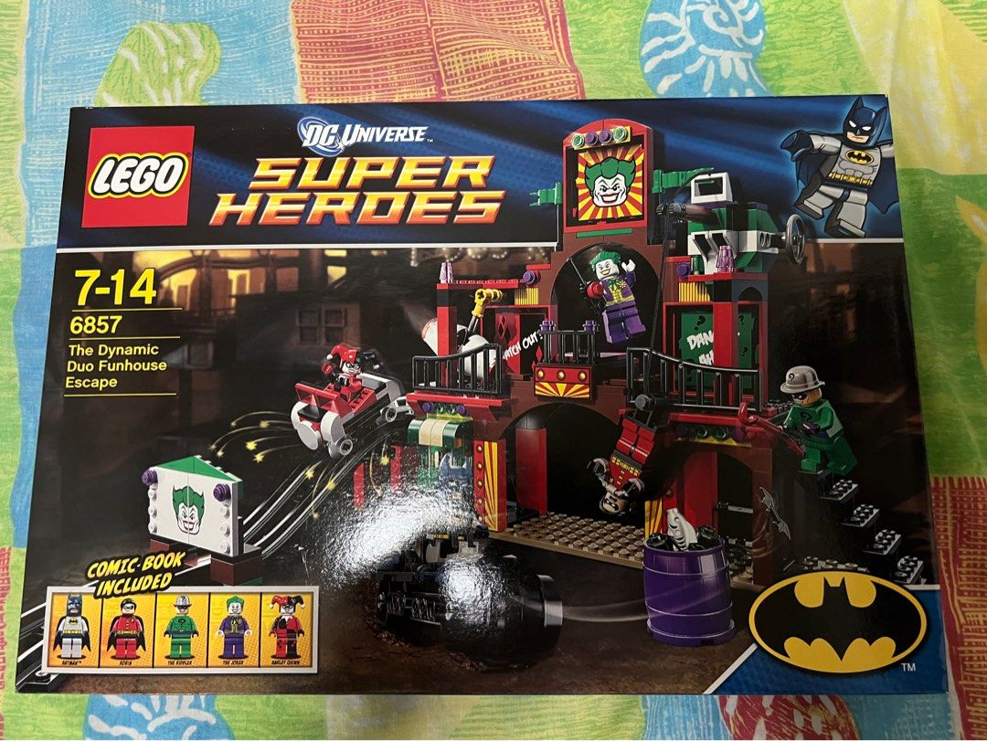 Lego Batman DC Super Heroes dynamic duo funhouse escape, Hobbies & Toys ...