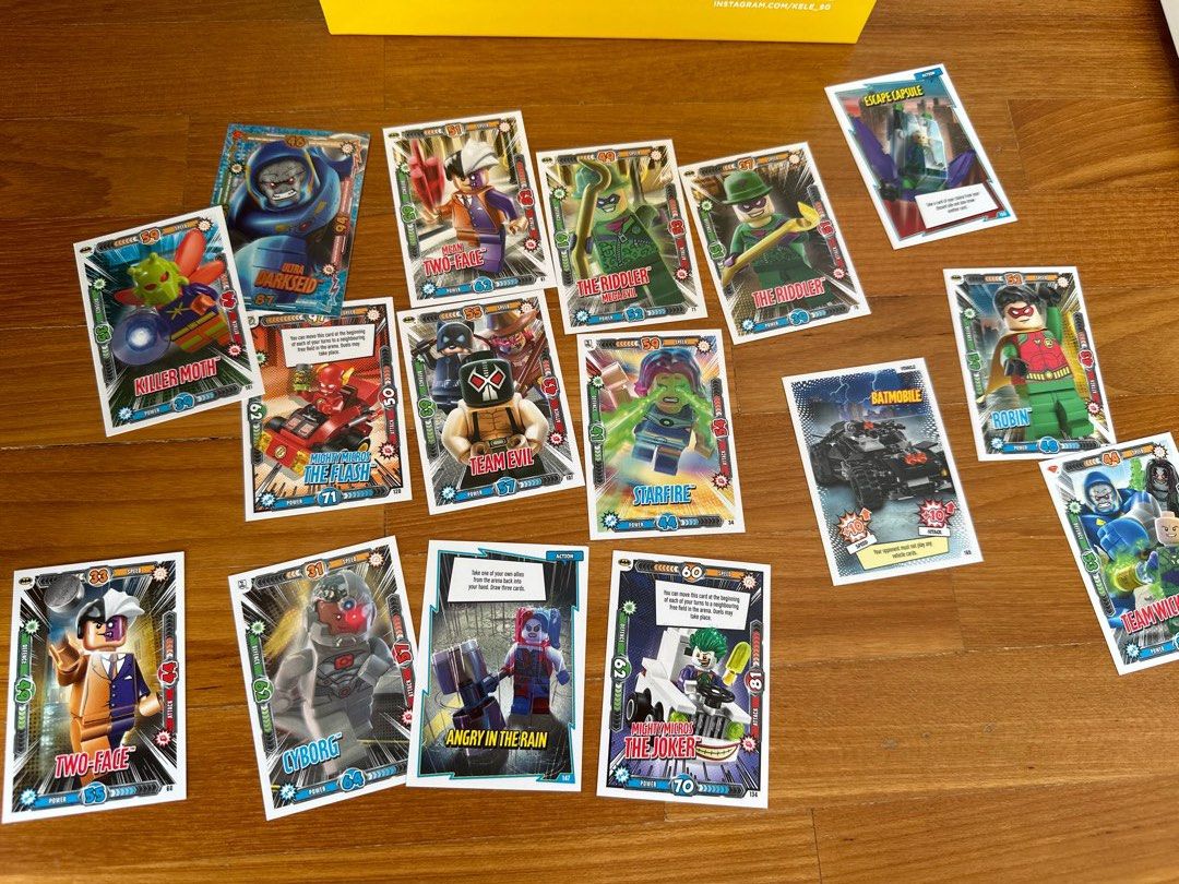Lego Batman Superhero trading cards, Hobbies & Toys, Toys & Games on ...