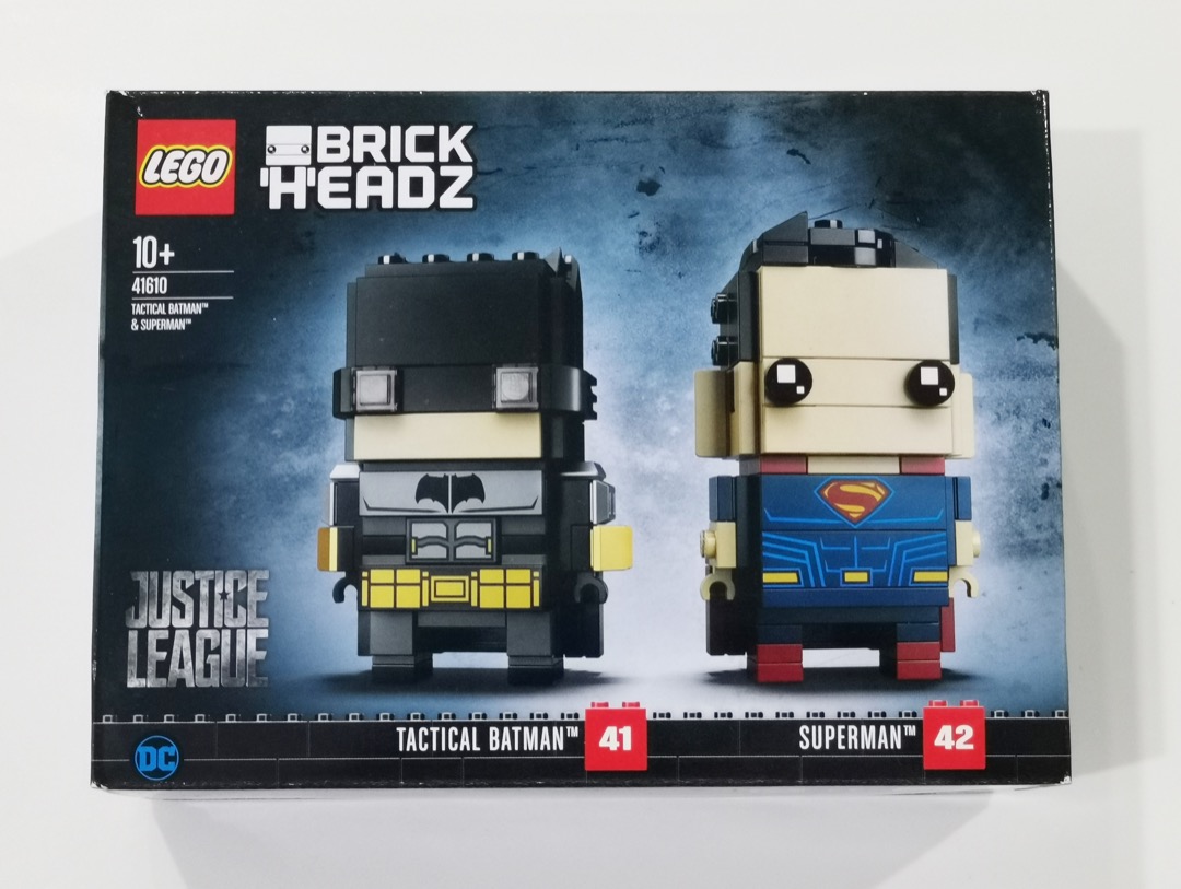 Lego Brickheadz Justice League Tactical Batman & Superman #41610 ...