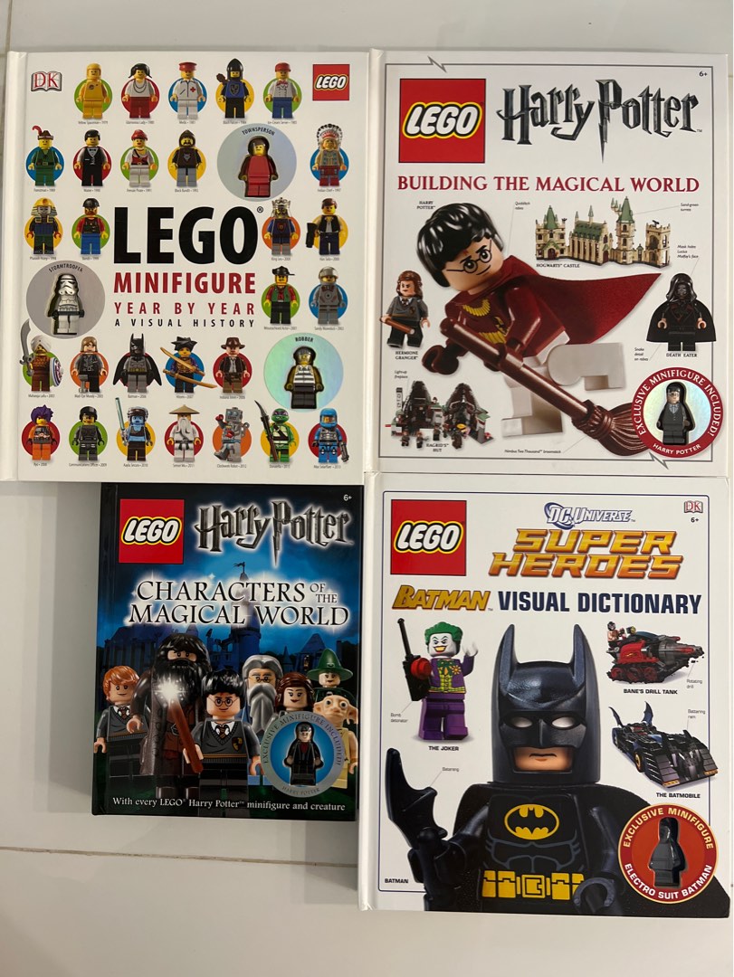 Lego Collectable Books Set of 4, Hobbies & Toys, Books & Magazines ...