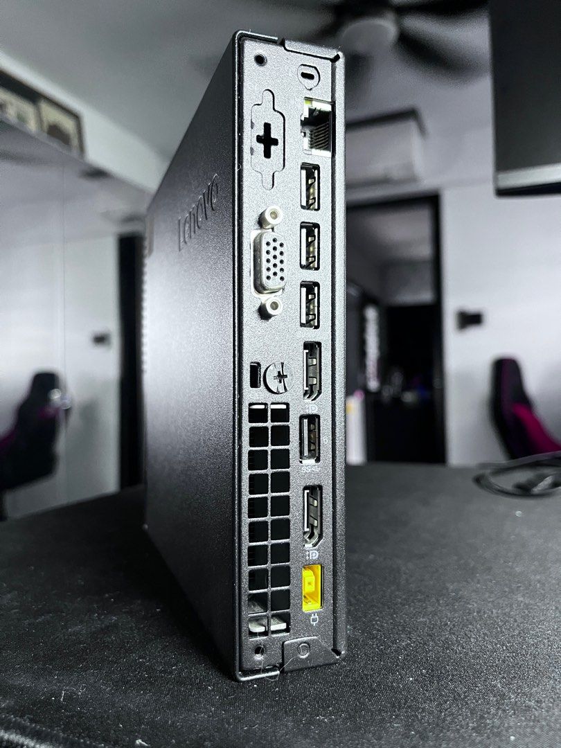 LENOVO Office Tiny Workstation ThinkCentre M710q WFH HBL Desktop ...