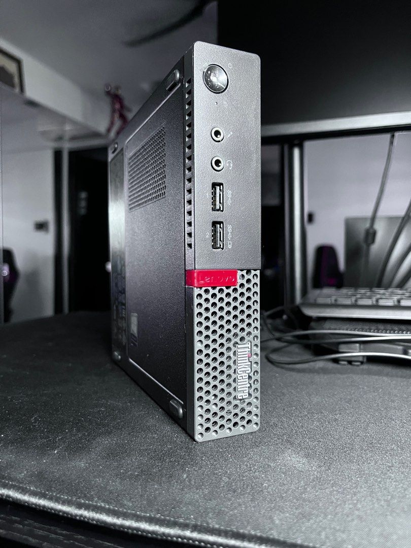 LENOVO Office Tiny Workstation ThinkCentre M710q WFH HBL Desktop ...