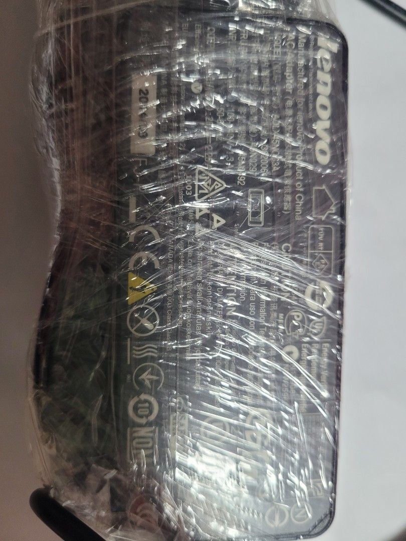 Lenovo Thinkpad rectangle travel charger, Computers & Tech, Parts ...