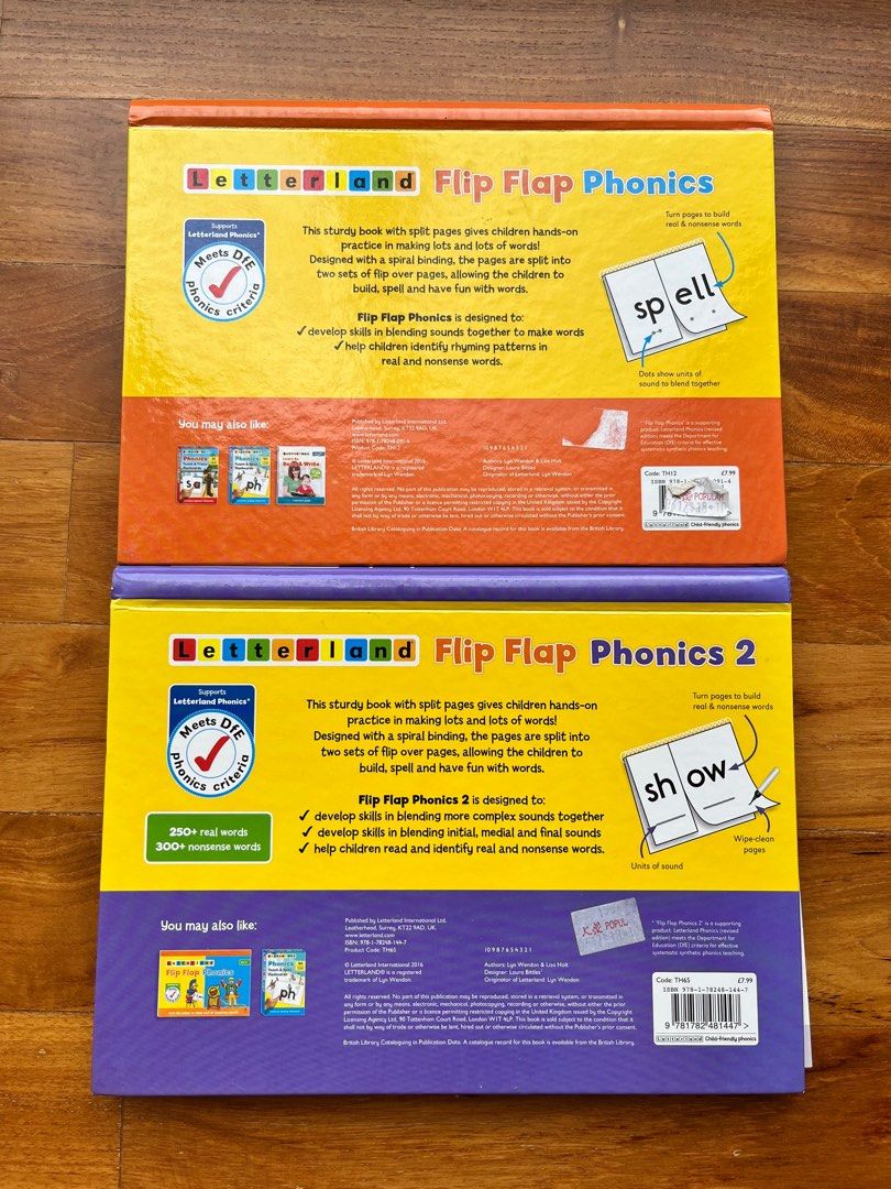 Letterland Flip Flap Phonics, Hobbies & Toys, Books & Magazines ...