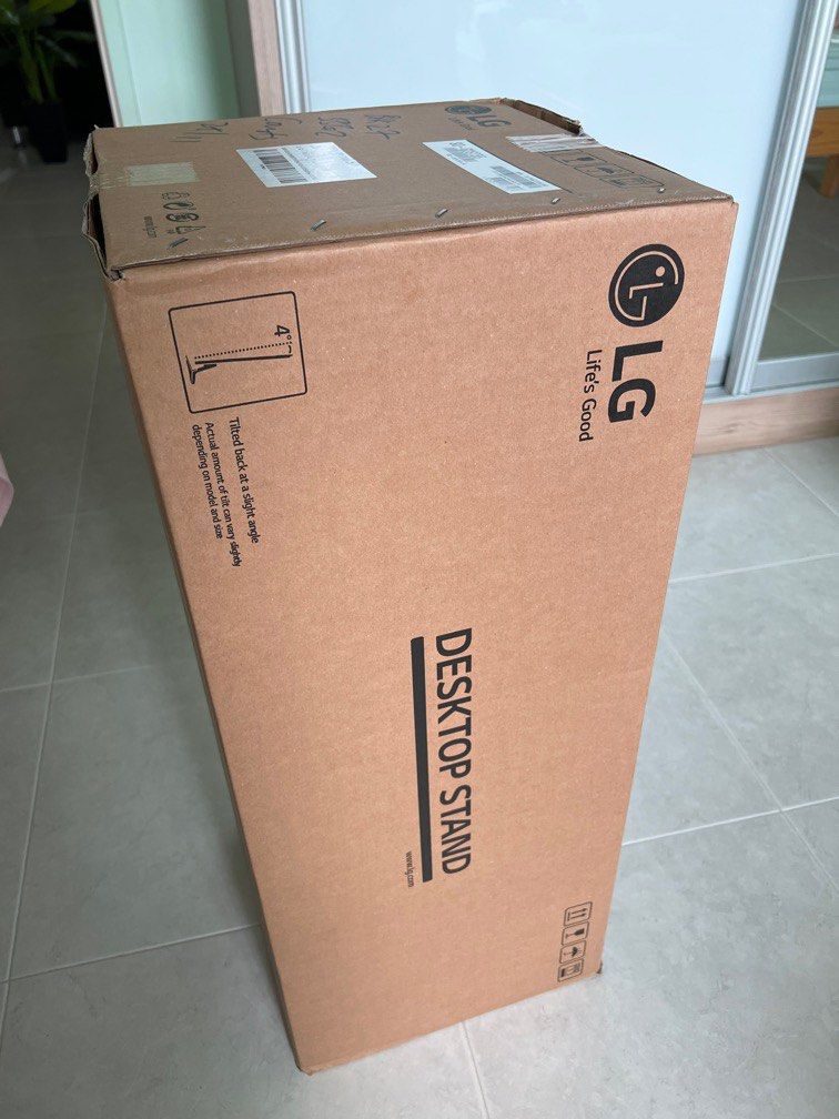 LG desktop stand, TV & Home Appliances, TV & Entertainment, TV on Carousell