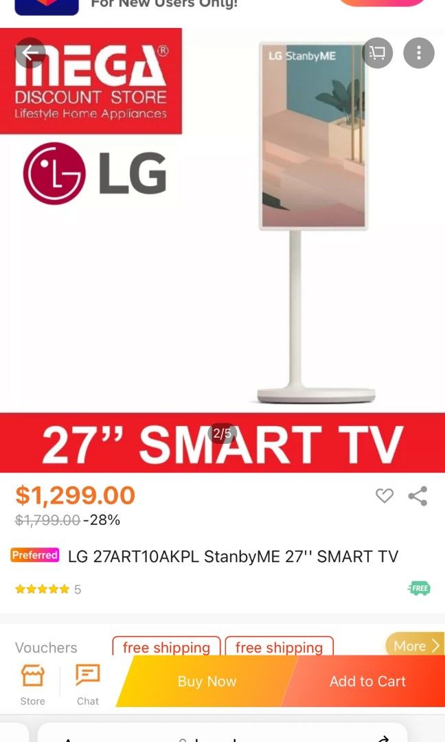 Lg standbyme, Computers & Tech, Desktops on Carousell
