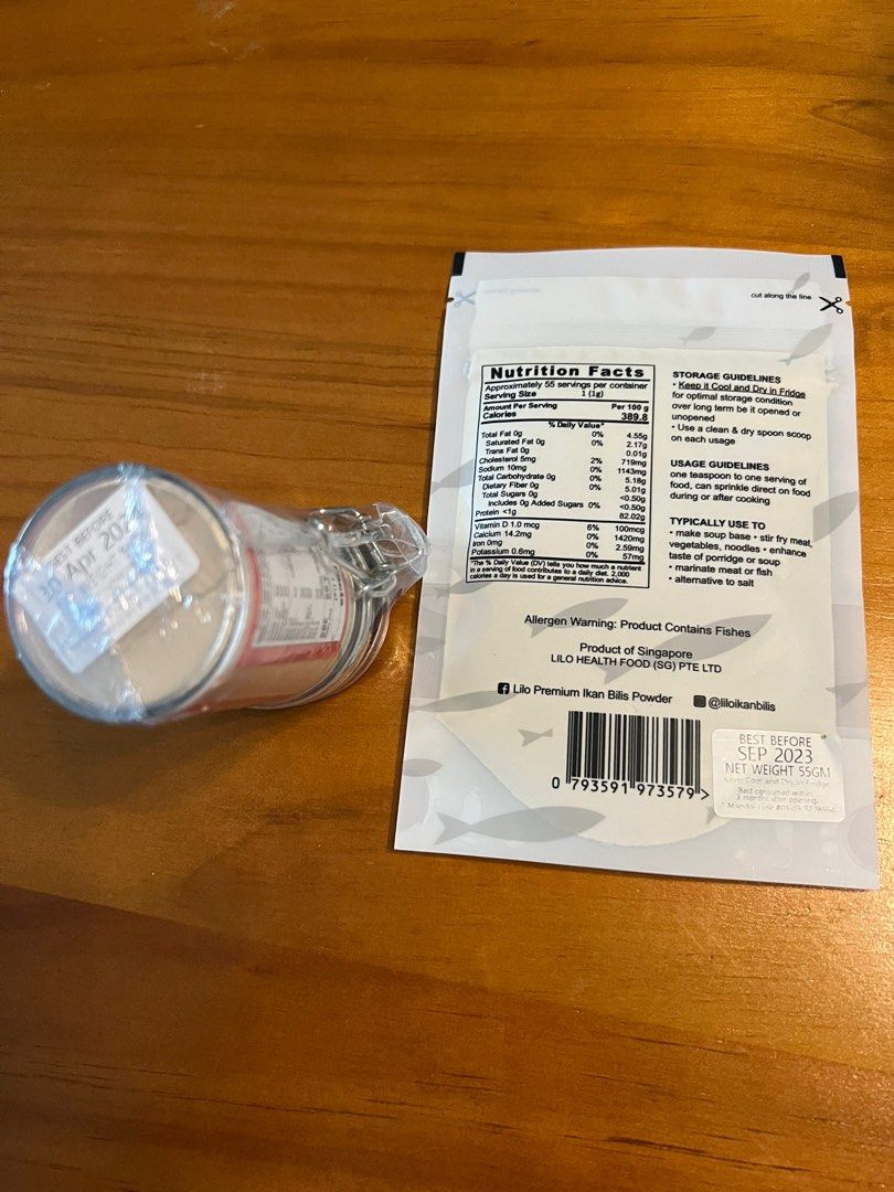 Lilo premium white bait, shrimp powder, Food & Drinks, Other Food ...