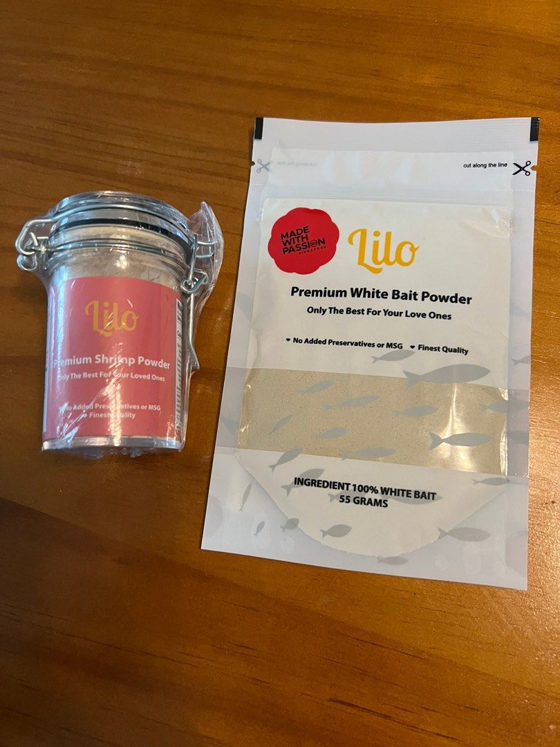 Lilo premium white bait, shrimp powder, Food & Drinks, Other Food ...