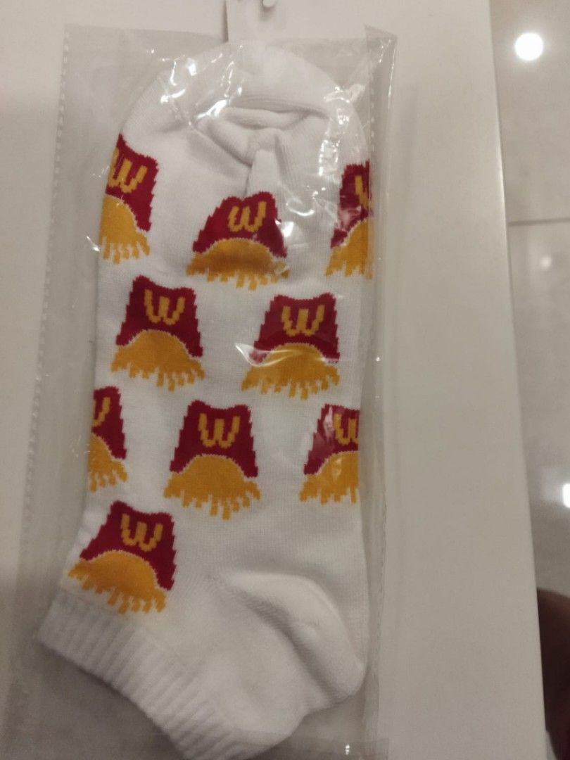 Limited Edition McDonald’s Socks., Men's Fashion, Footwear, Shoe ...