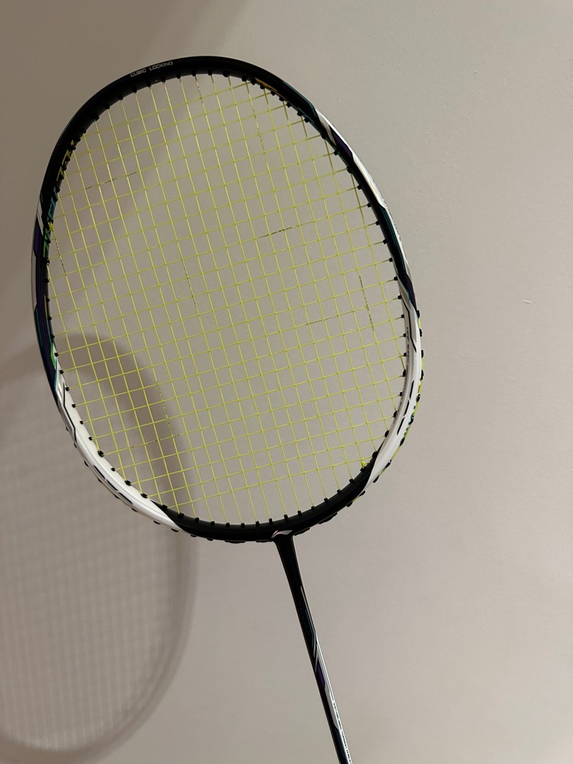 Li-ning Tectonic 9 badminton racket, Sports Equipment, Sports & Games ...
