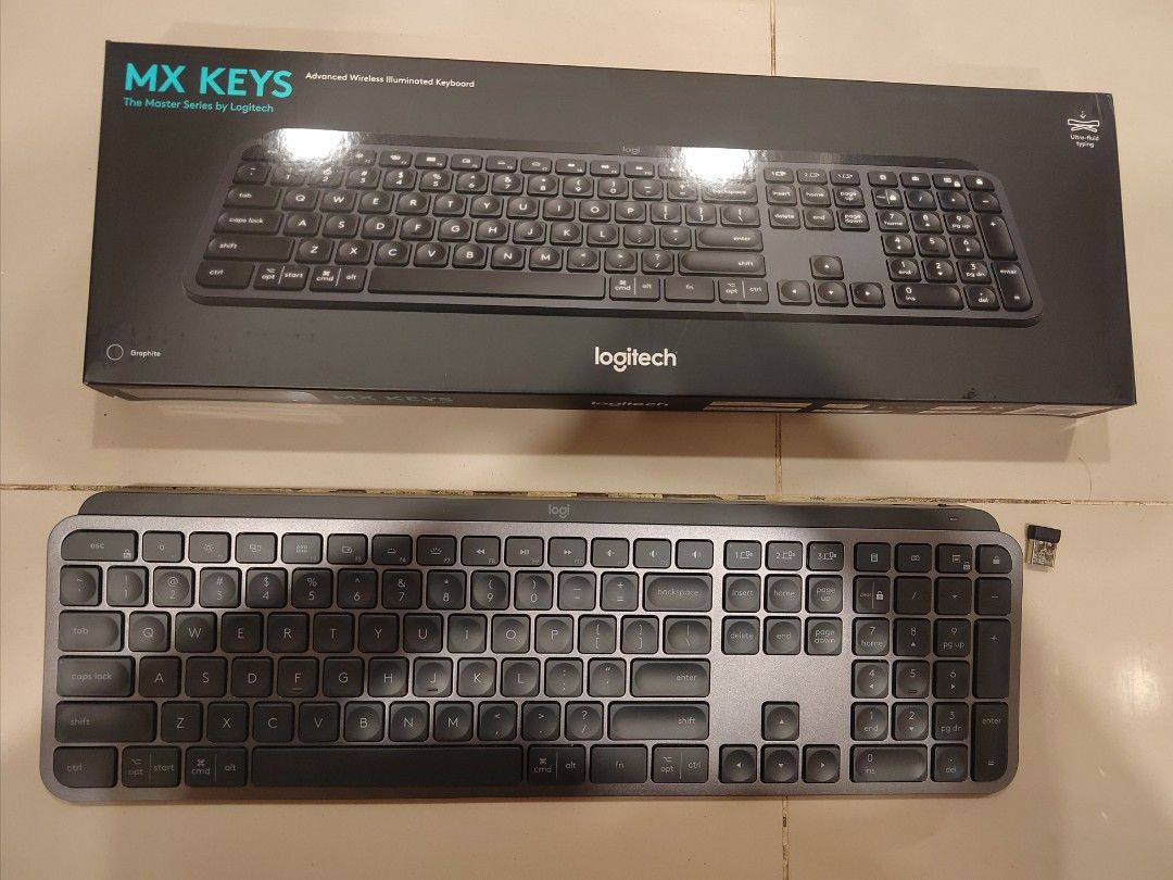 Logitech Mx Keys, Computers & Tech, Parts & Accessories, Computer ...