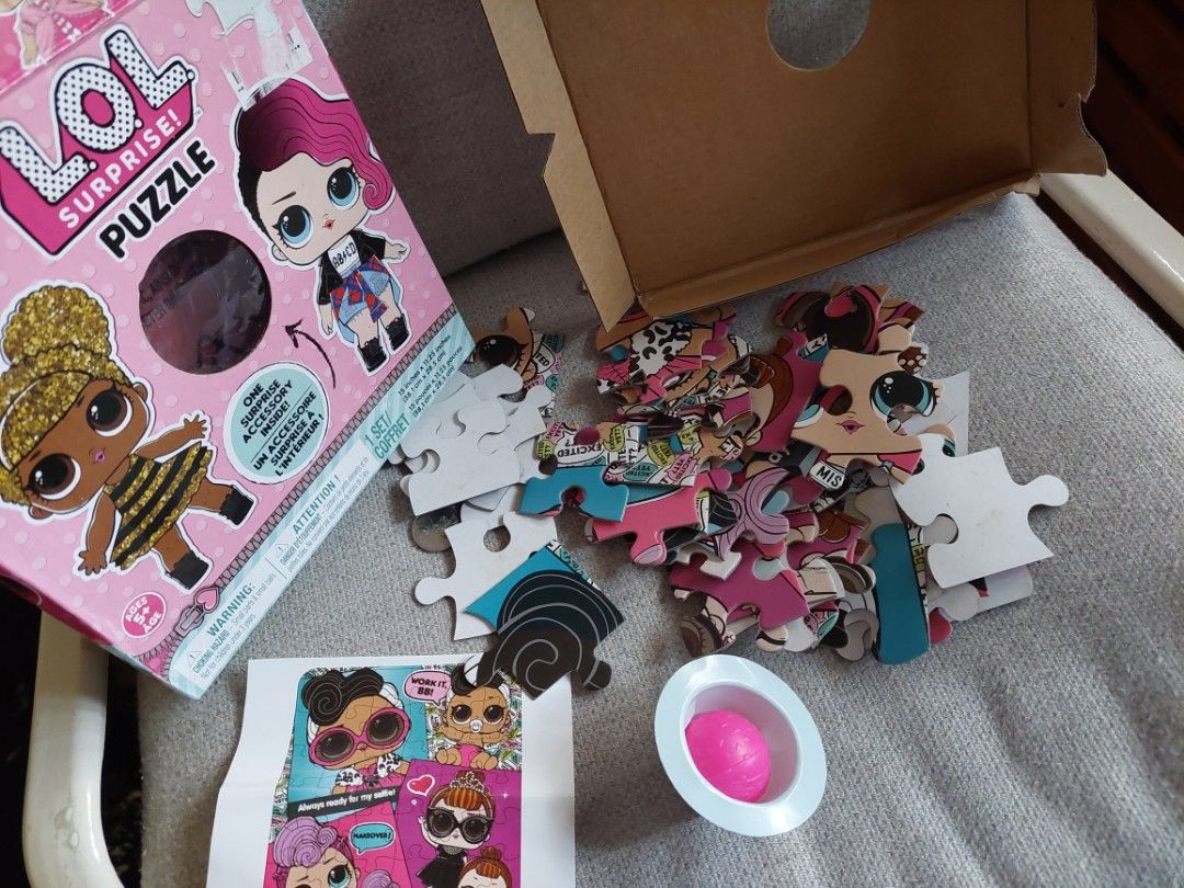 LOL SURPRISED PUZZLE, Hobbies & Toys, Toys & Games on Carousell