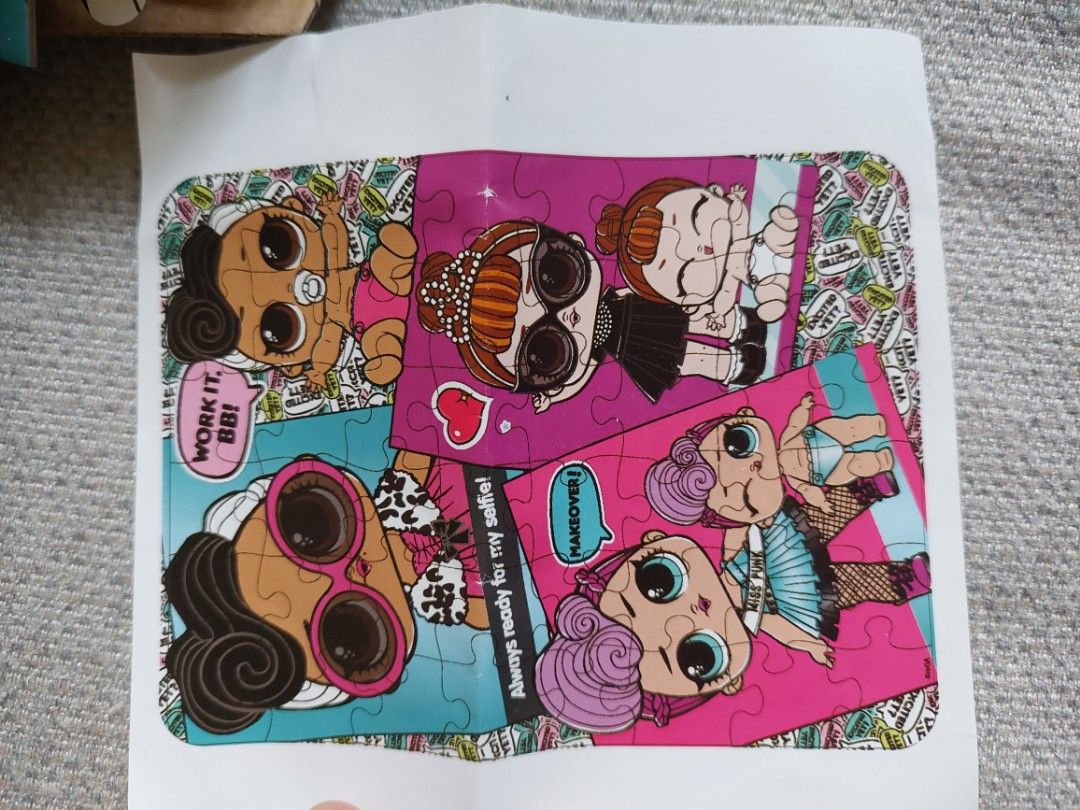 LOL SURPRISED PUZZLE, Hobbies & Toys, Toys & Games on Carousell