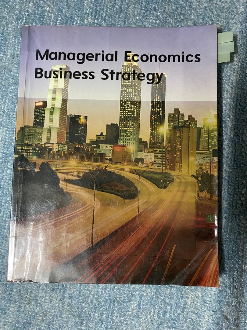 Managerial Economics, Hobbies & Toys, Books & Magazines, Textbooks on ... Managerial Economics, Hobbies & Toys, Books & Magazines, Textbooks on ...