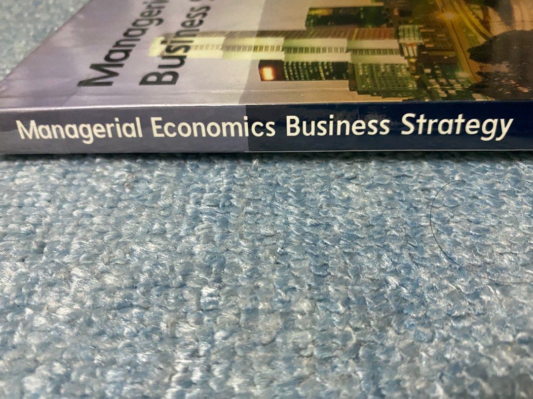 Managerial Economics, Hobbies & Toys, Books & Magazines, Textbooks on ... Managerial Economics, Hobbies & Toys, Books & Magazines, Textbooks on ...