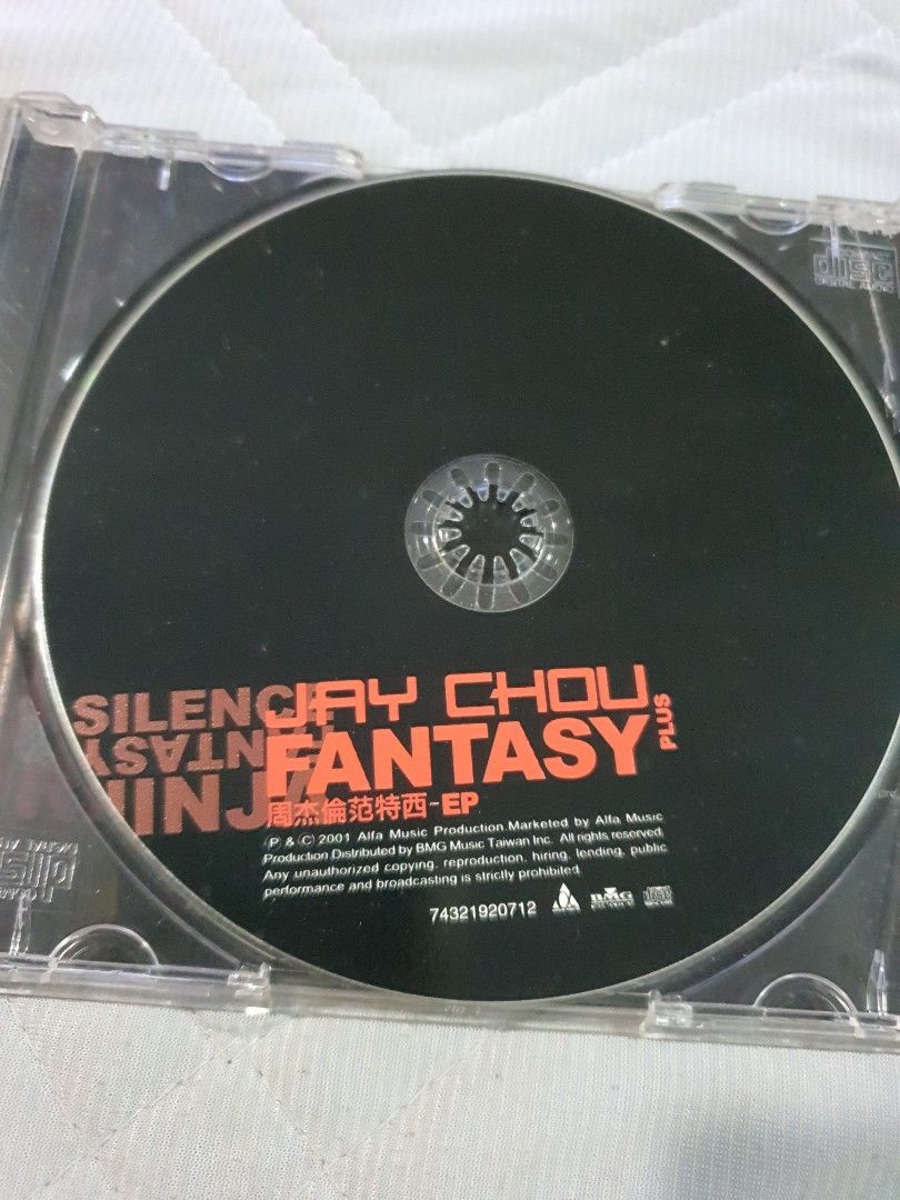 Mandopop CD Jay Chou 周杰伦范特西 EP (no VCD), Hobbies & Toys, Music & Media ...