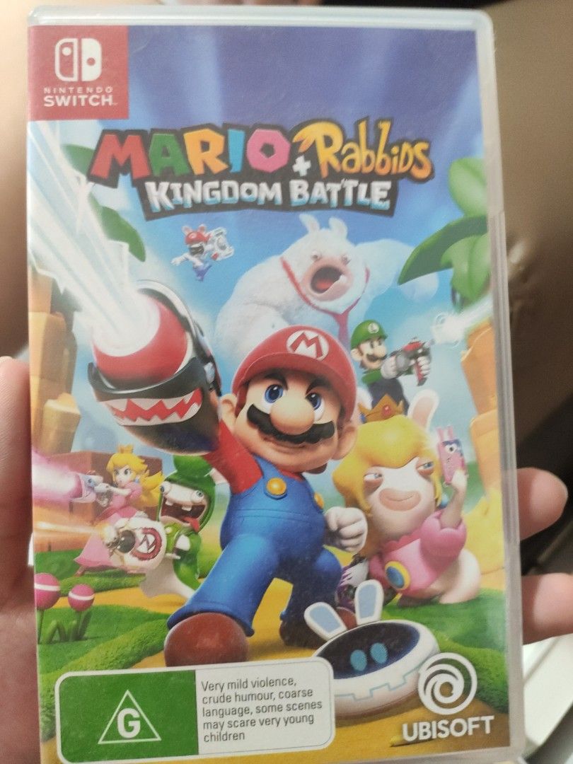 Mario + Rabbids Kingdom Battle Nintendo Switch, Video Gaming, Video ...
