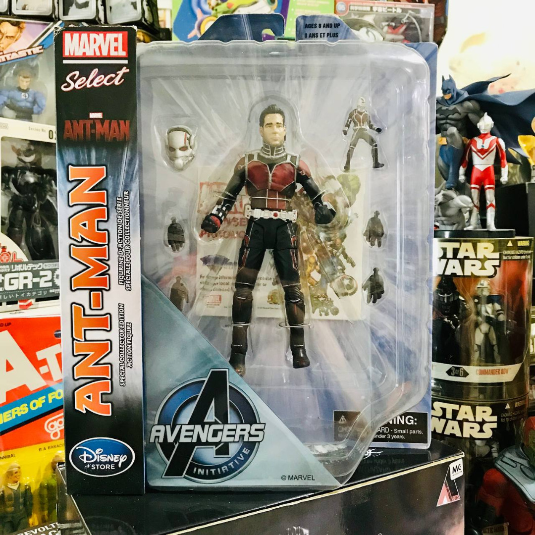 MARVEL SELECT ANT MAN AVENGER QUANTUMANIA ( DISNEY STORE EXCLUSIVE ...
