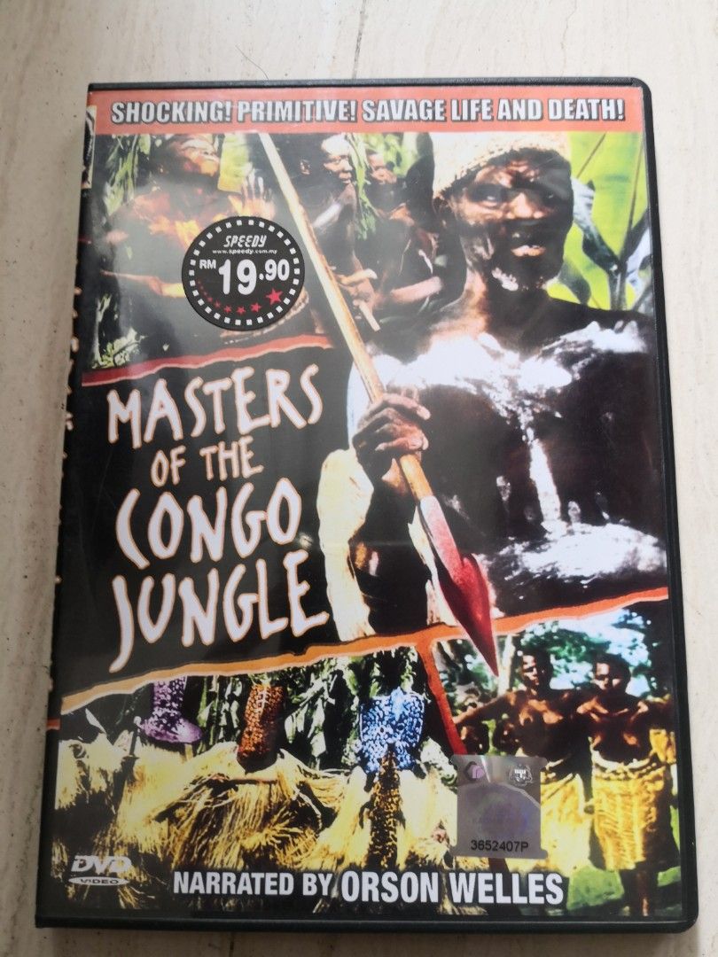 Masters Of The Congo Jungle DVD, Hobbies & Toys, Music & Media, CDs & DVDs on Carousell