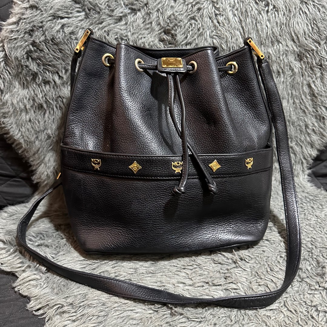MCM BUCKET, Women's Fashion, Bags & Wallets, Cross-body Bags on Carousell