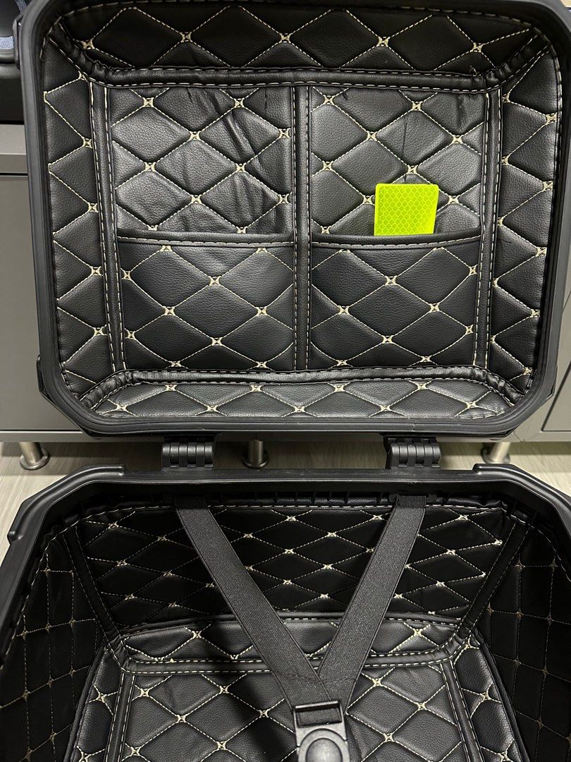 Metal top box 45l, Motorcycles, Motorcycle Accessories on Carousell