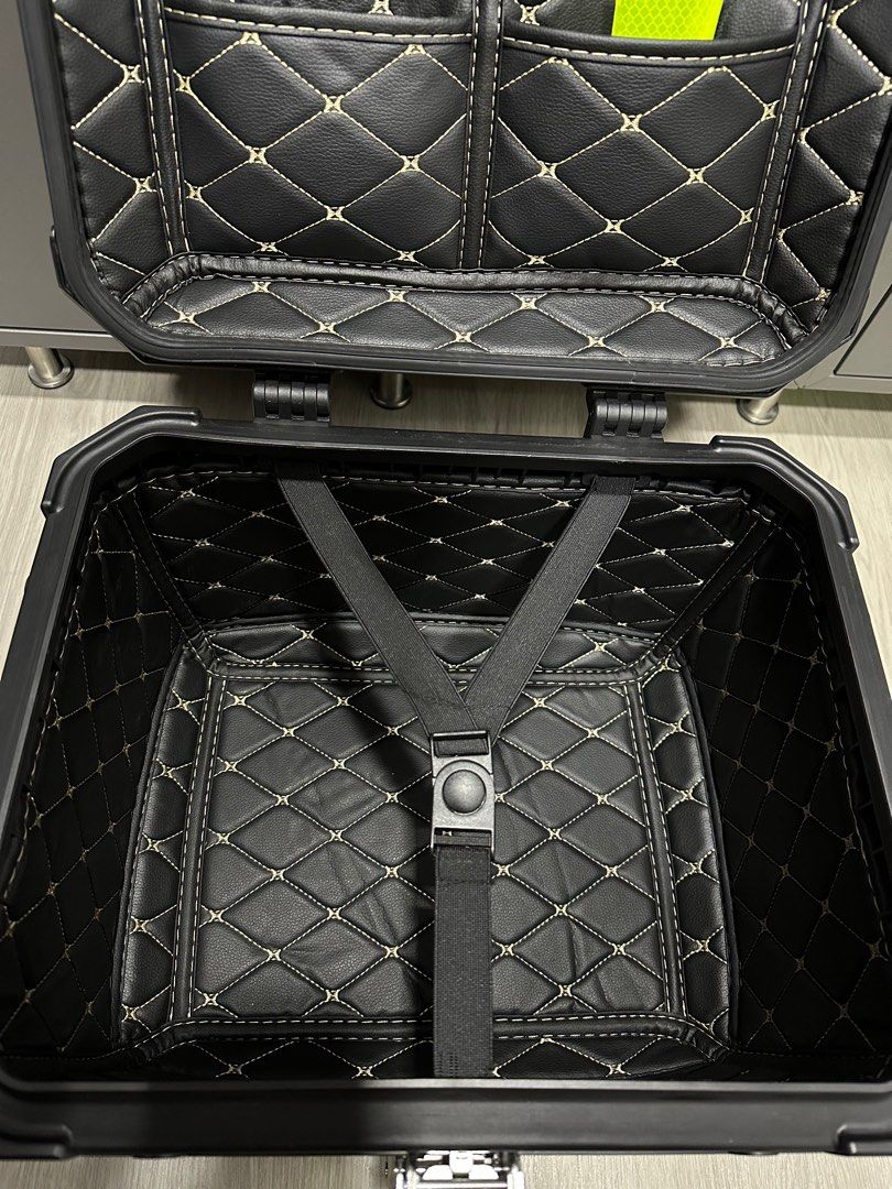 Metal top box 45l, Motorcycles, Motorcycle Accessories on Carousell