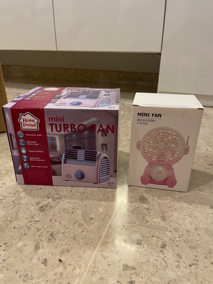 Mini Turbo Fan HP07, TV & Home Appliances, Other Home Appliances on ...