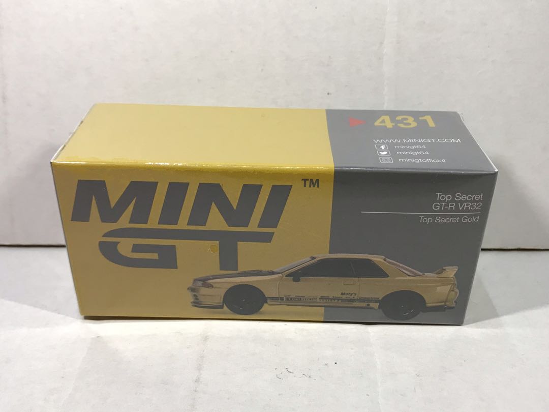 Minigt 431 Top Secret GTR VR32 R32 MINI GT - Japan Exclusive, 興趣及遊戲, 玩具 ...