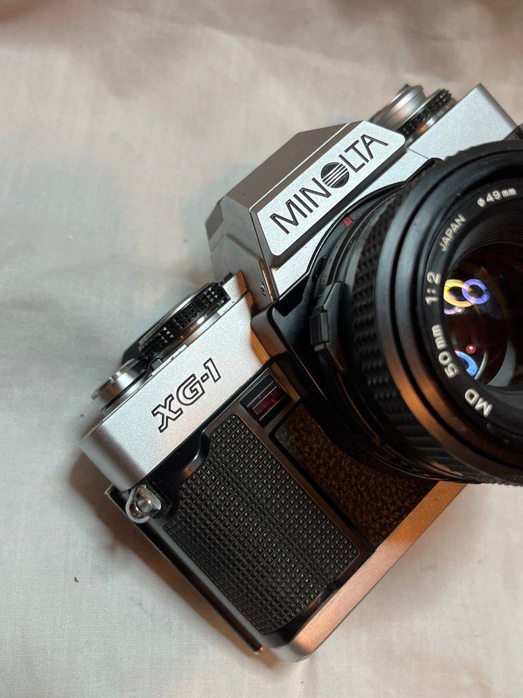 MINOLTA XG1 & Lens, Photography, Cameras on Carousell