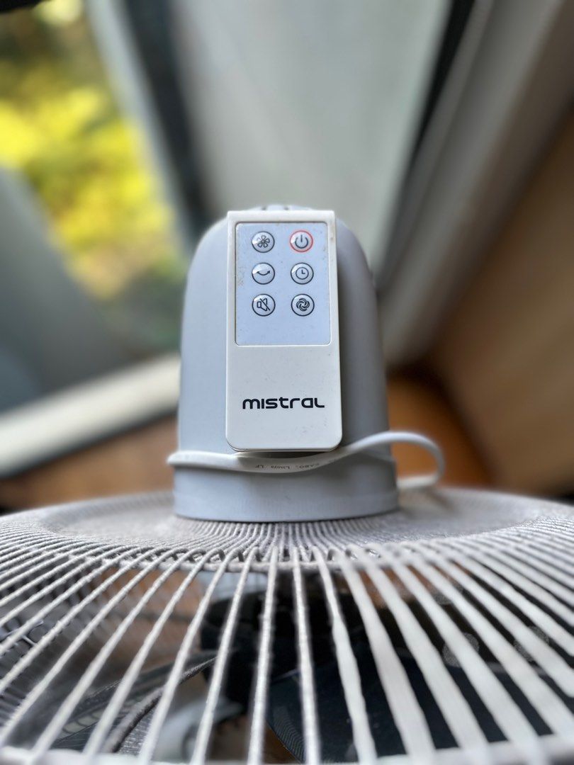 Mistral stand fan (with remote), Furniture & Home Living, Lighting ...