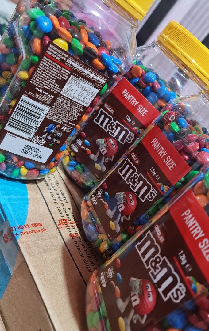 M&M's Jar 1.2kg (Pantry Size), Food & Drinks, Other Food & Drinks on ...