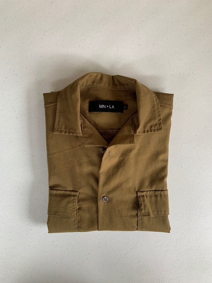 MNLA CUBAN OLIVE, Men's Fashion, Tops & Sets, Tshirts & Polo Shirts on ...