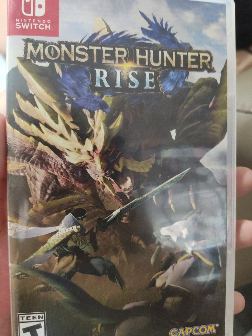 Monster Hunter Rise Nintendo Switch, Video Gaming, Video Games ...