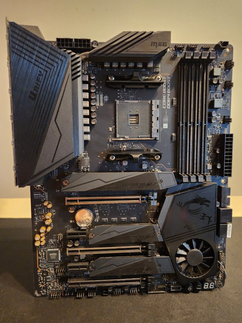 MSI MEG X570 UNIFY AM4 MOTHERBOARD with Warranty, Computers & Tech ...