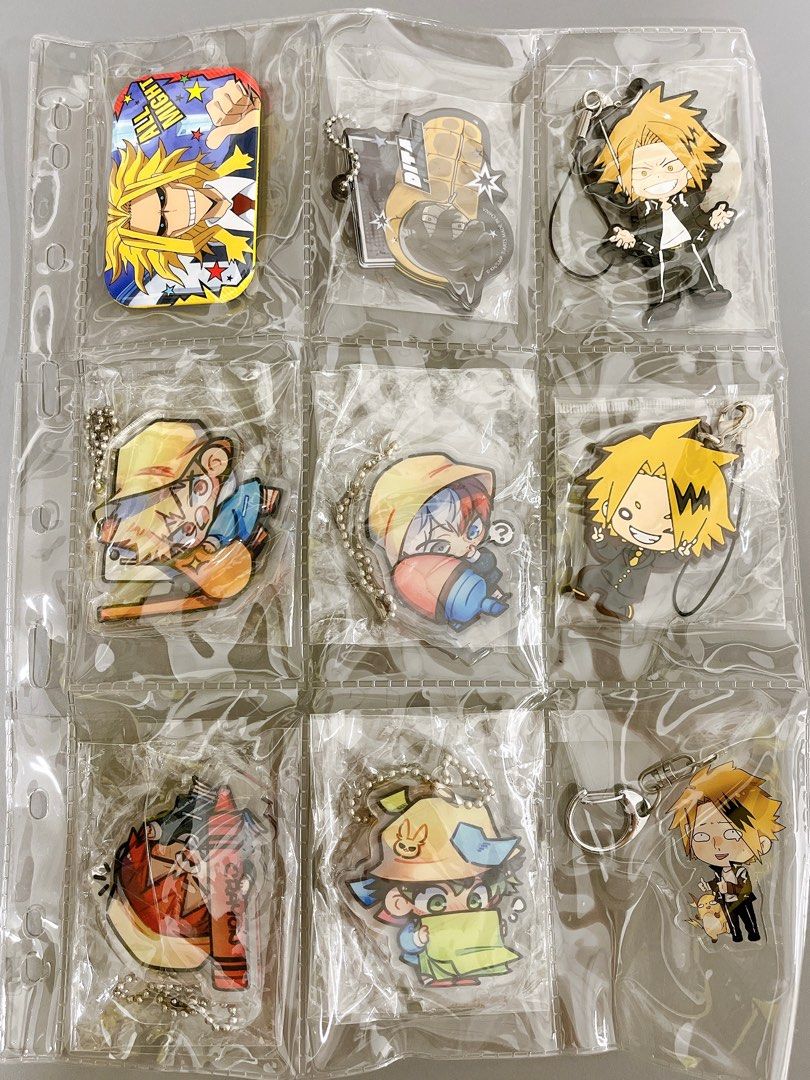 My Hero Academia MHA Badge & Keychain Charm, Hobbies & Toys ...