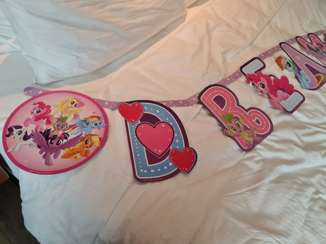 My Little Pony Friendship Adventures Letter Banner Ribbon Banner ...