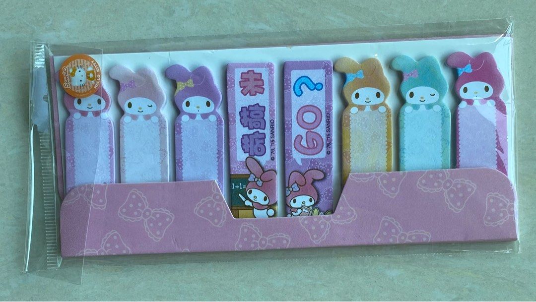 Sanrio My Melody Book Tab, Hobbies & Toys, Stationery & Craft ...