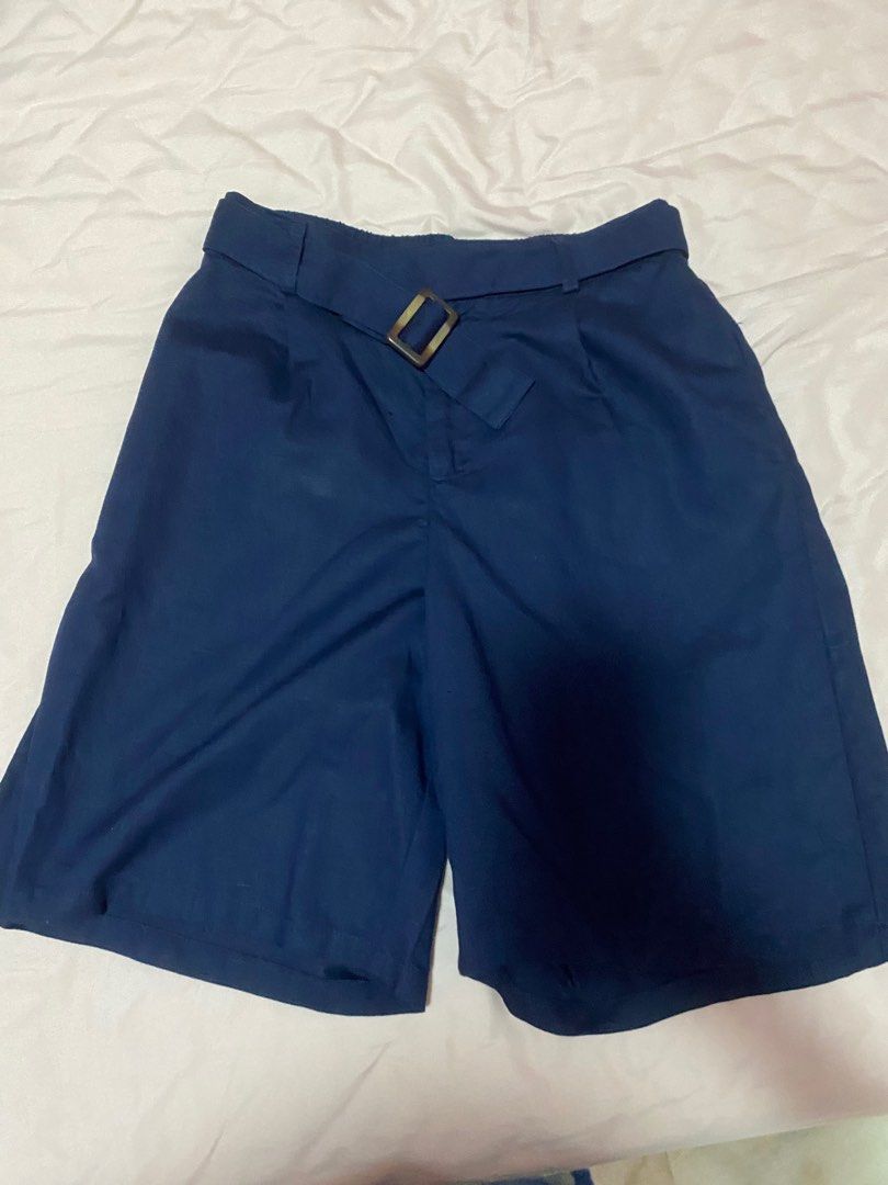 Navy Blue Shorts, Men's Fashion, Bottoms, Shorts on Carousell
