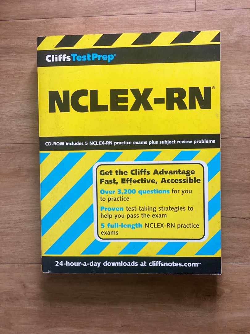 NCLEX - RN Review Textbook, Hobbies & Toys, Books & Magazines ...