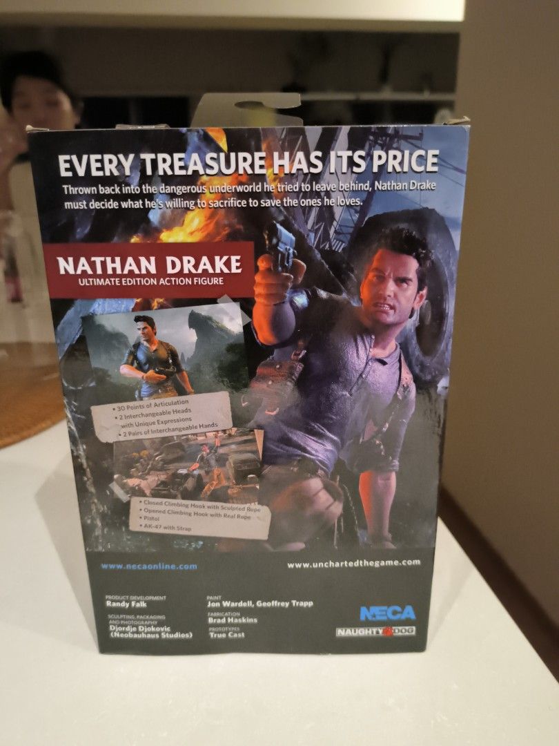 Neca Uncharted 4 Nathan Drake figure, Hobbies & Toys, Toys & Games on ...