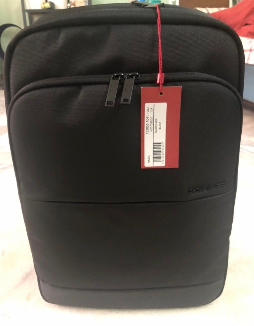 [New and Limited Edition] Samsonite Red Haeil Backpack - Black Colour ...