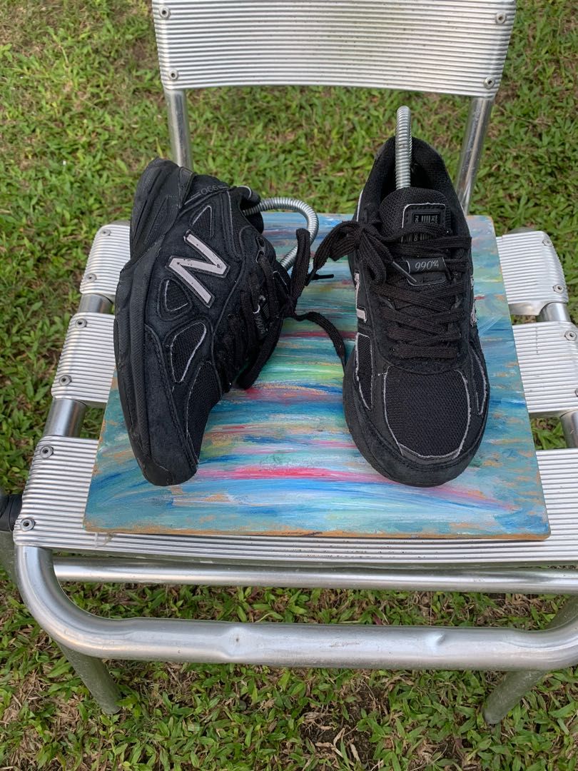 New balance 990 triple black, Women's Fashion, Footwear, Sneakers on ...