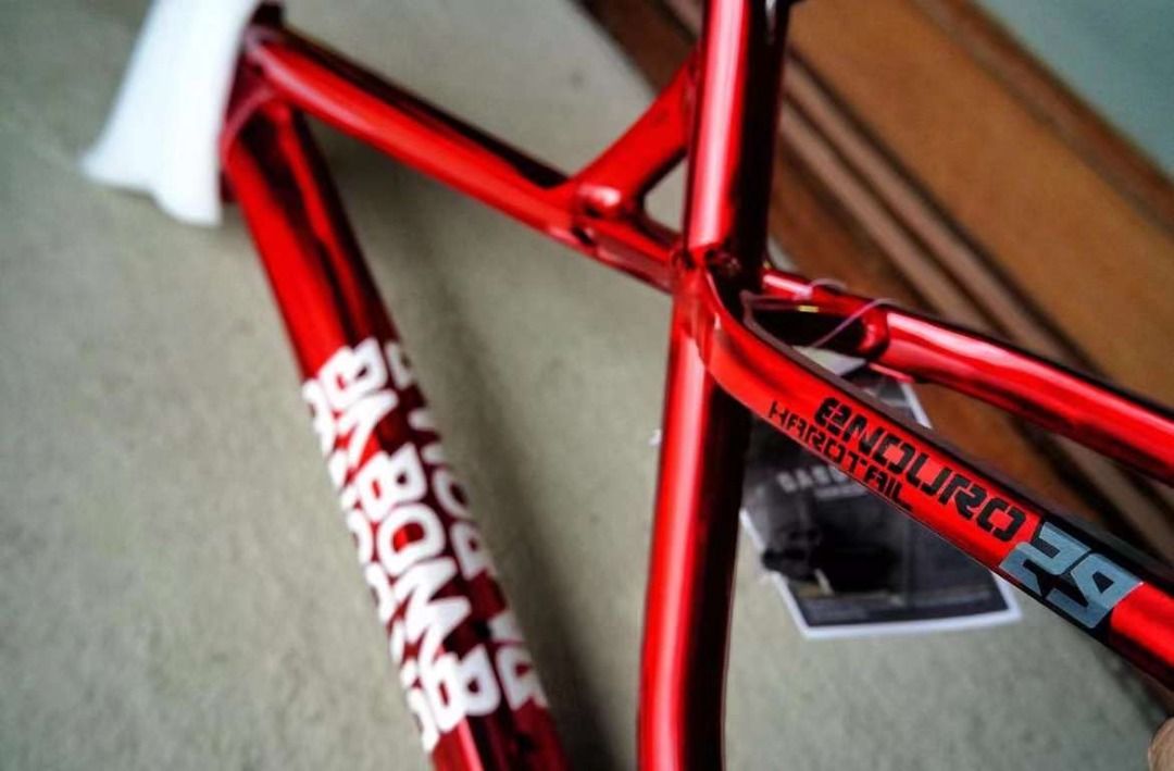 (NEW!) DA BOMB MTB Frame (Glossy Red/Metallic Red) - Sentinel 29er ...