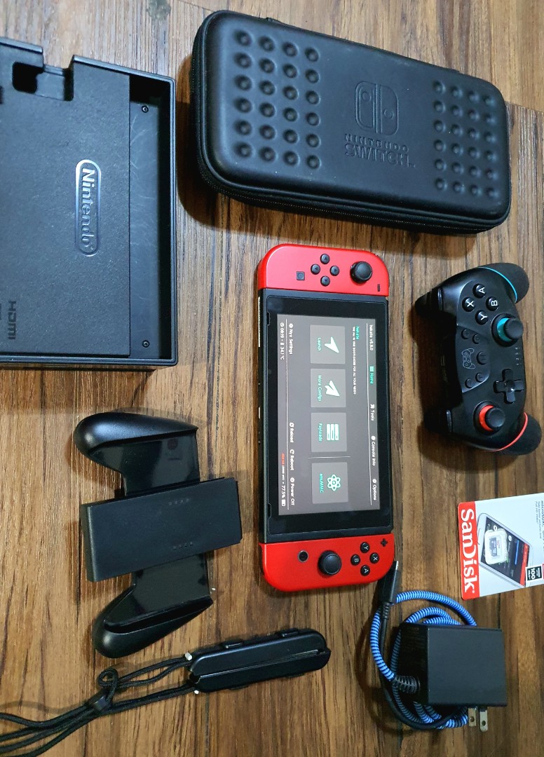 Nintendo switch Unpatched Jaibreak 128GB Dual boot Mario odyssey ...