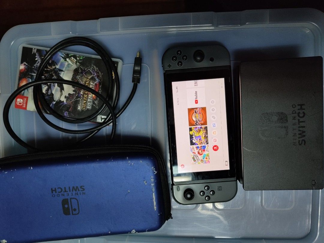 Nintendo Switch V2-Well Used, Video Gaming, Video Game Consoles ...