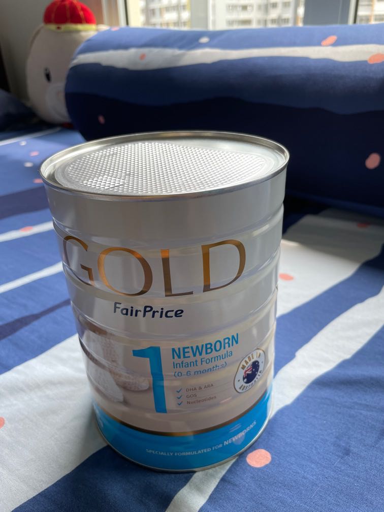 Ntuc Gold 1 formula milk for infants, Babies & Kids, Nursing & Feeding ...