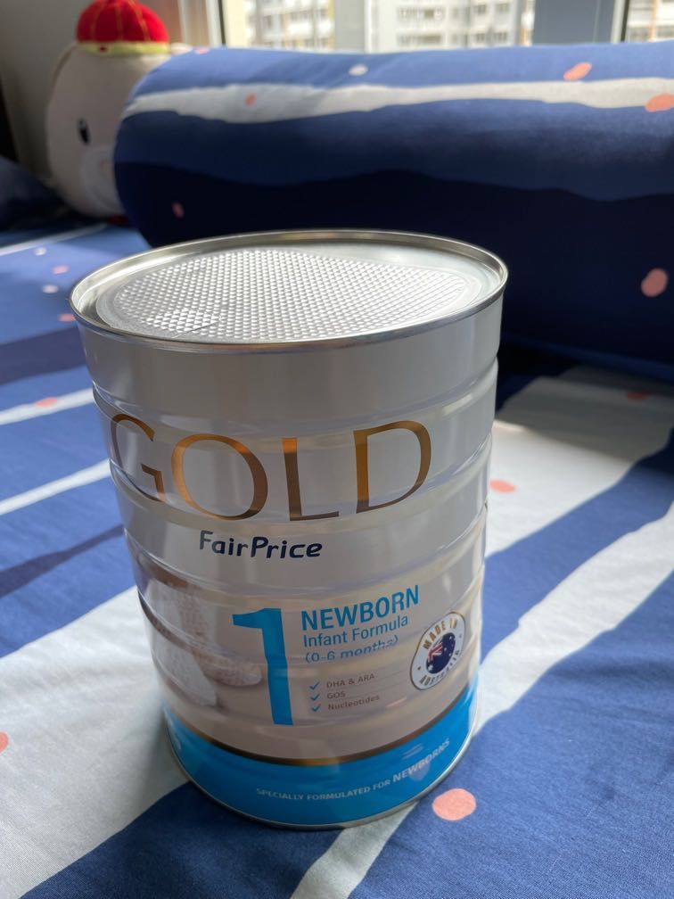 Ntuc Gold 1 formula milk for infants, Babies & Kids, Nursing & Feeding ...