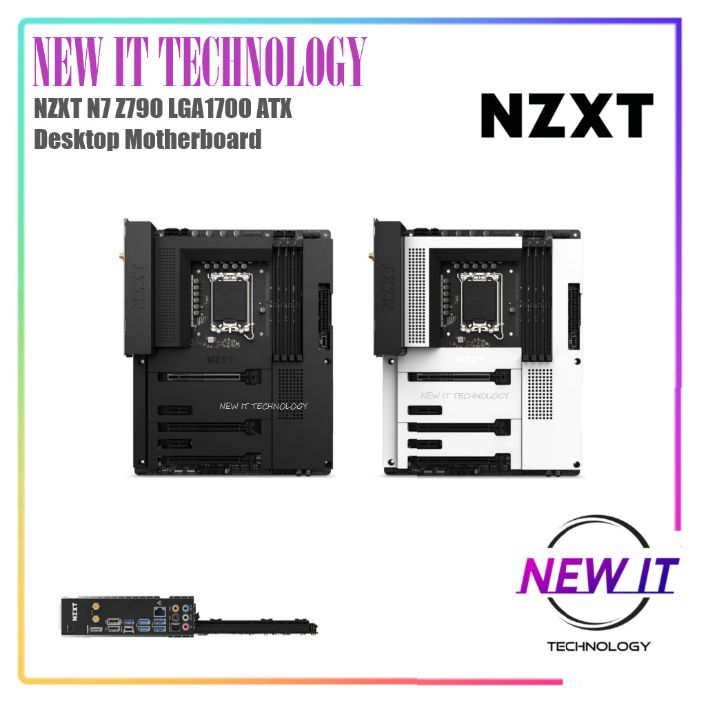 NZXT N7 Z790 LGA1700 Intel Z790 chipset (Supports 12th &13th Gen CPUs ...