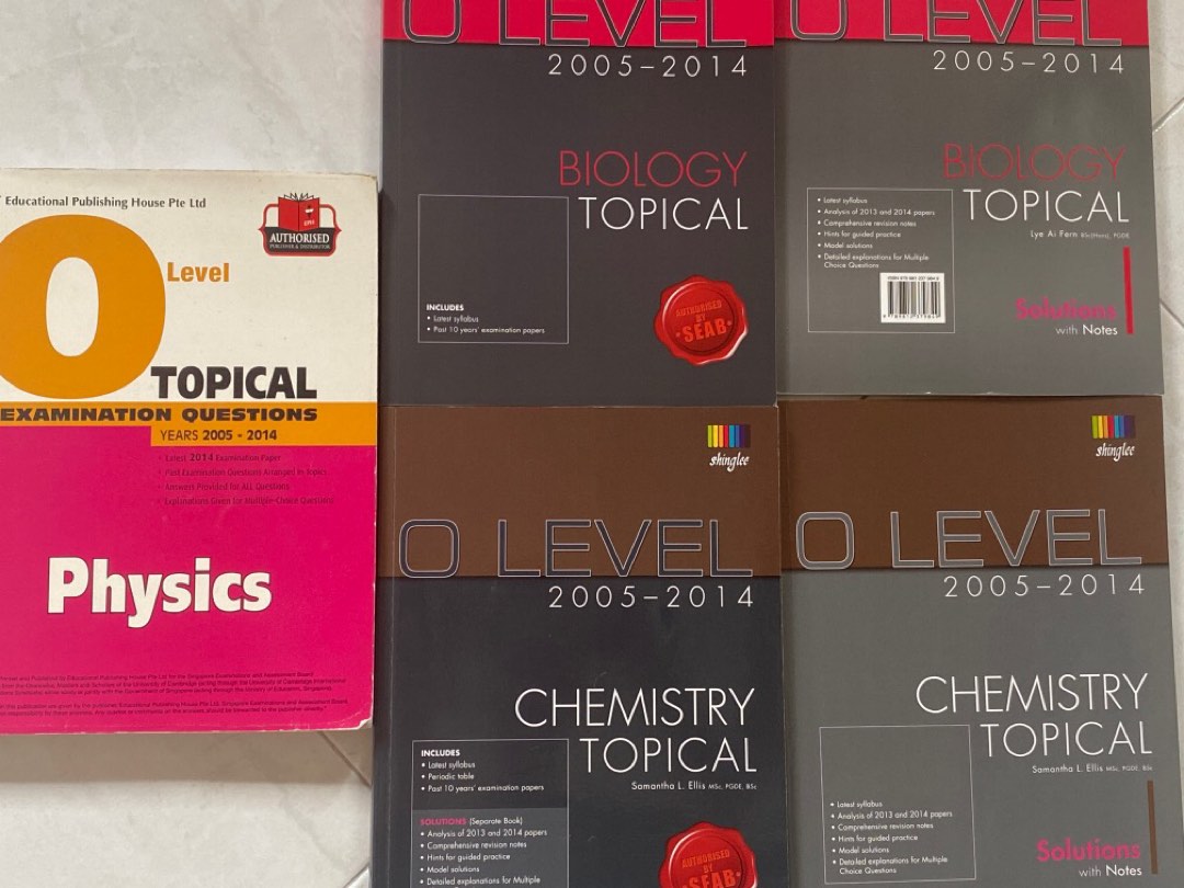 O Level Assessment Books, Hobbies & Toys, Books & Magazines, Assessment ...