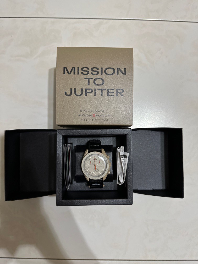 Omega x Swatch Mission to Jupiter, Men's Fashion, Watches & Accessories ...